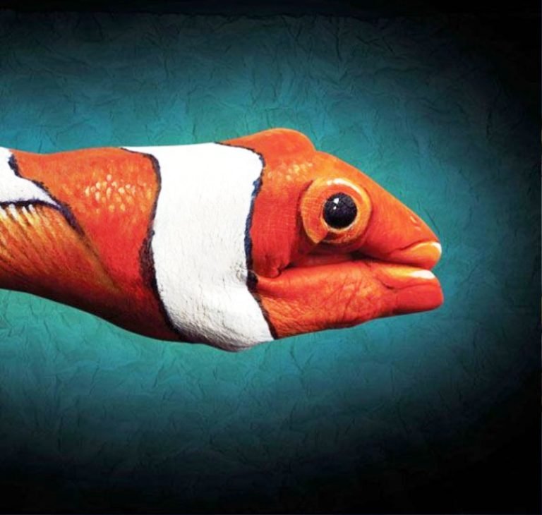 55 Stylish Hand Painted Illusion