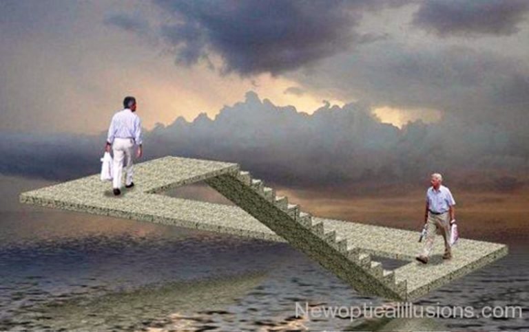 59 Excellent Escher Style Optical Illusion